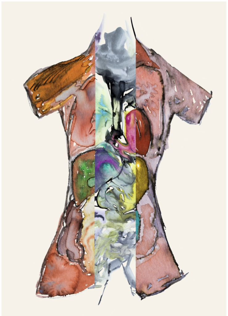 (re)combined anatomy / paintings – dirkes.studio